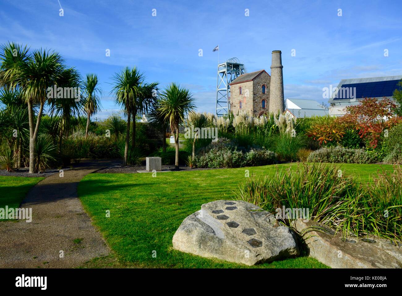 Engine House, Heartlands, Cornwall UK Stock Photo - Alamy