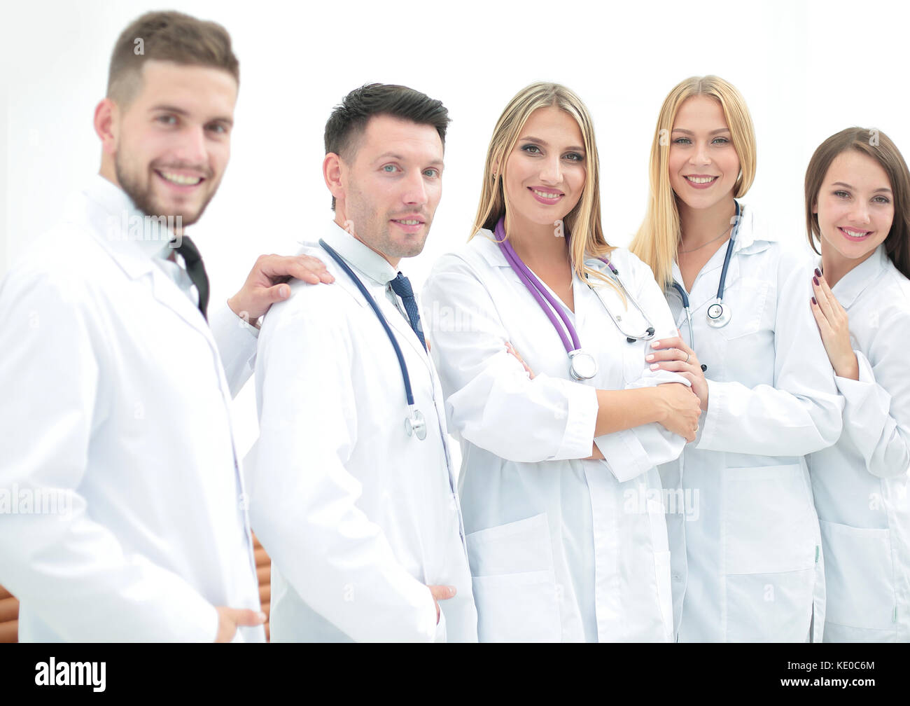 portrait of successful medical team Stock Photo - Alamy