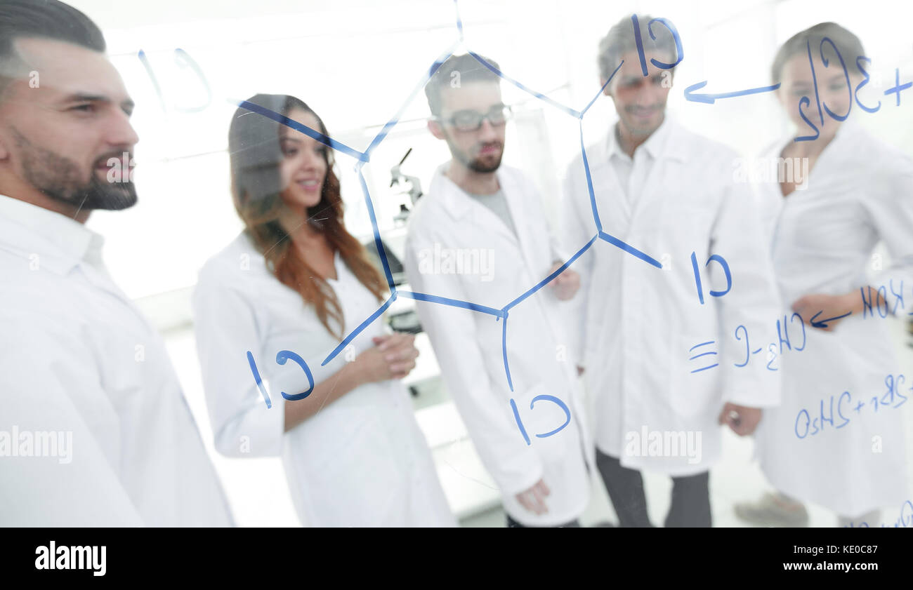 group of laboratory employees Stock Photo - Alamy