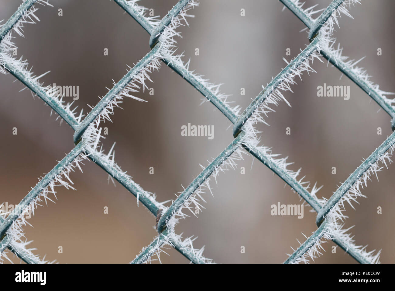 icy winter scene Stock Photo - Alamy
