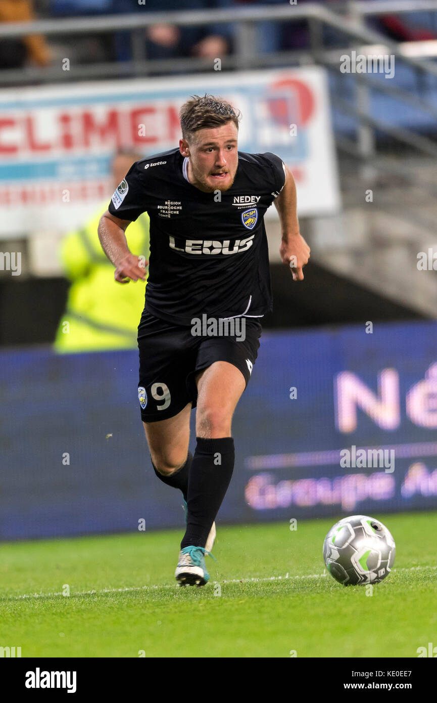 Montbeliard, France. 13th Oct, 2017. Thomas Robinet (Sochaux) Football ...