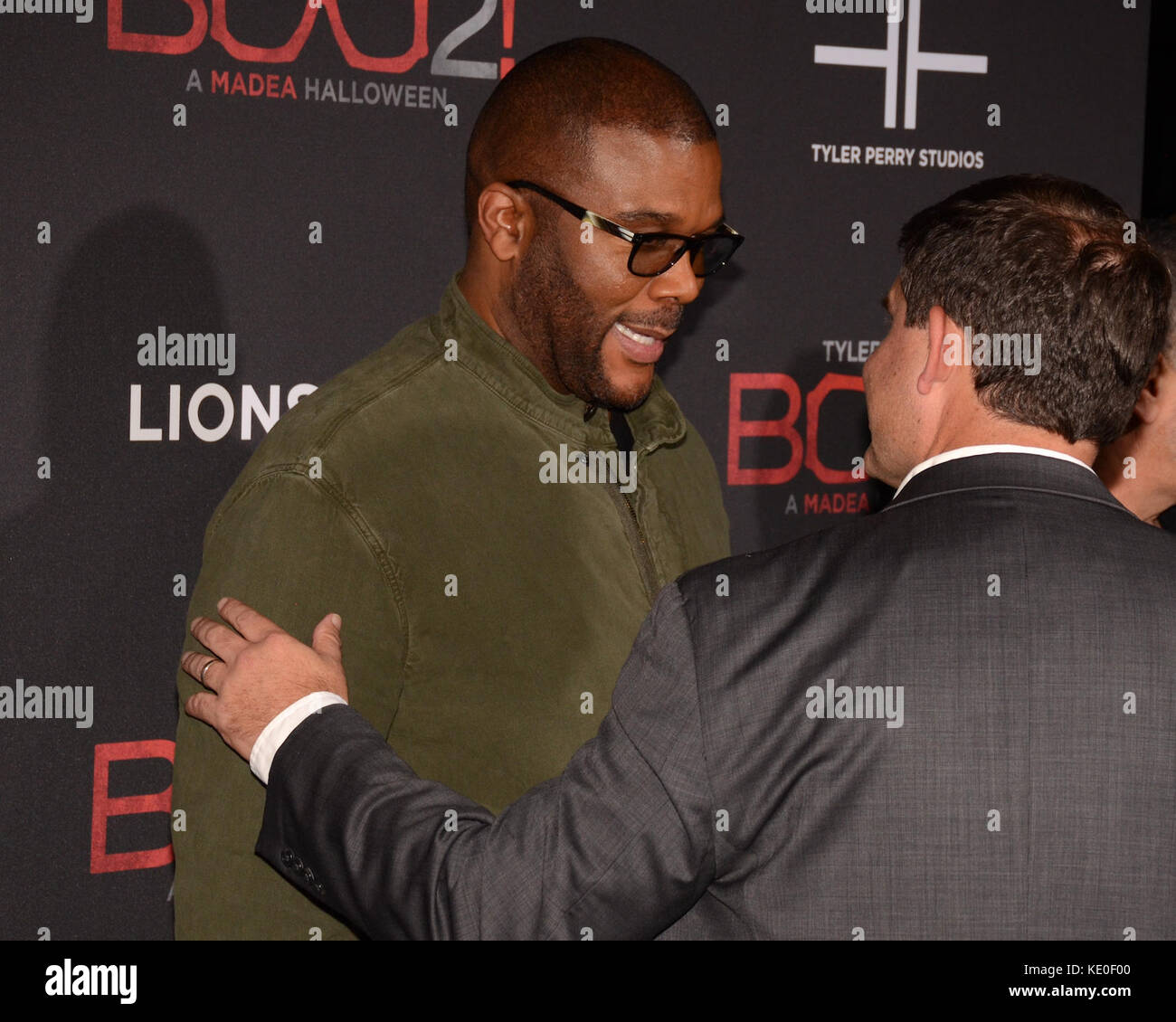 Los Angeles, California, USA. 16th Oct, 2017. TYLER PERRY arrives on ...