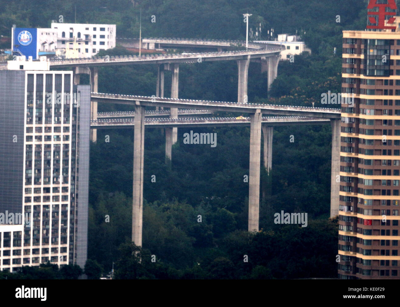 Chongqing, China. 17th Oct, 2017. (EDITORIAL USE ONLY. CHINA OUT).The ...