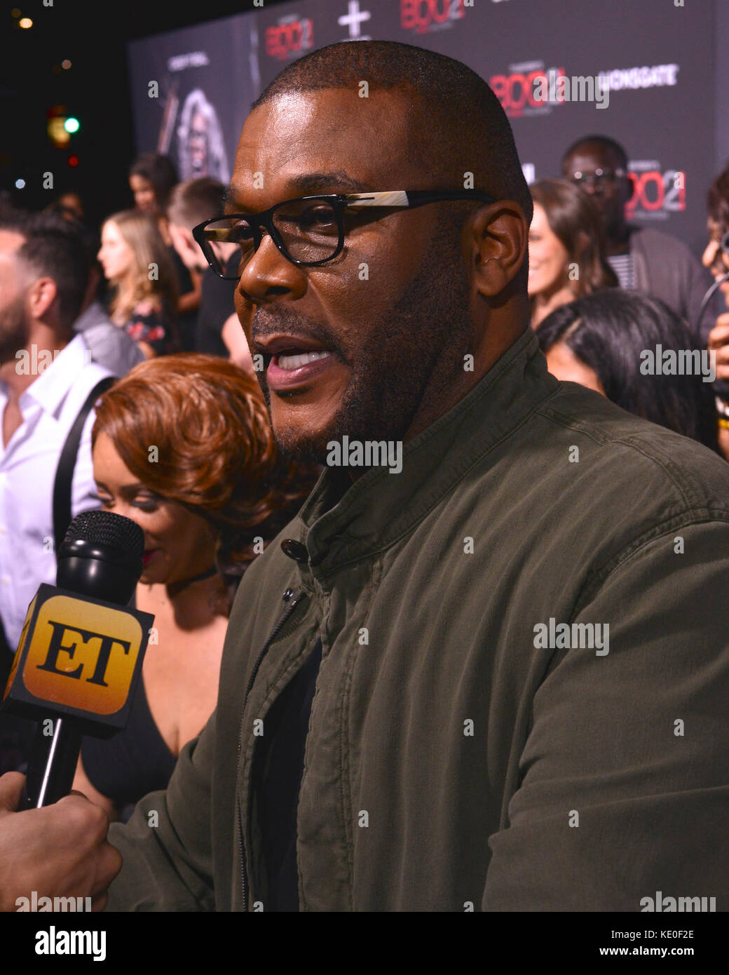 Los Angeles, California, USA. 16th Oct, 2017. TYLER PERRY arrives on ...