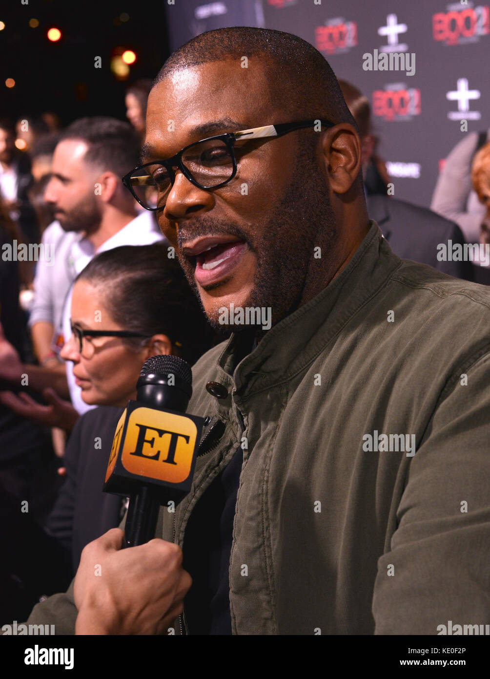 Los Angeles, California, USA. 16th Oct, 2017. TYLER PERRY arrives on ...