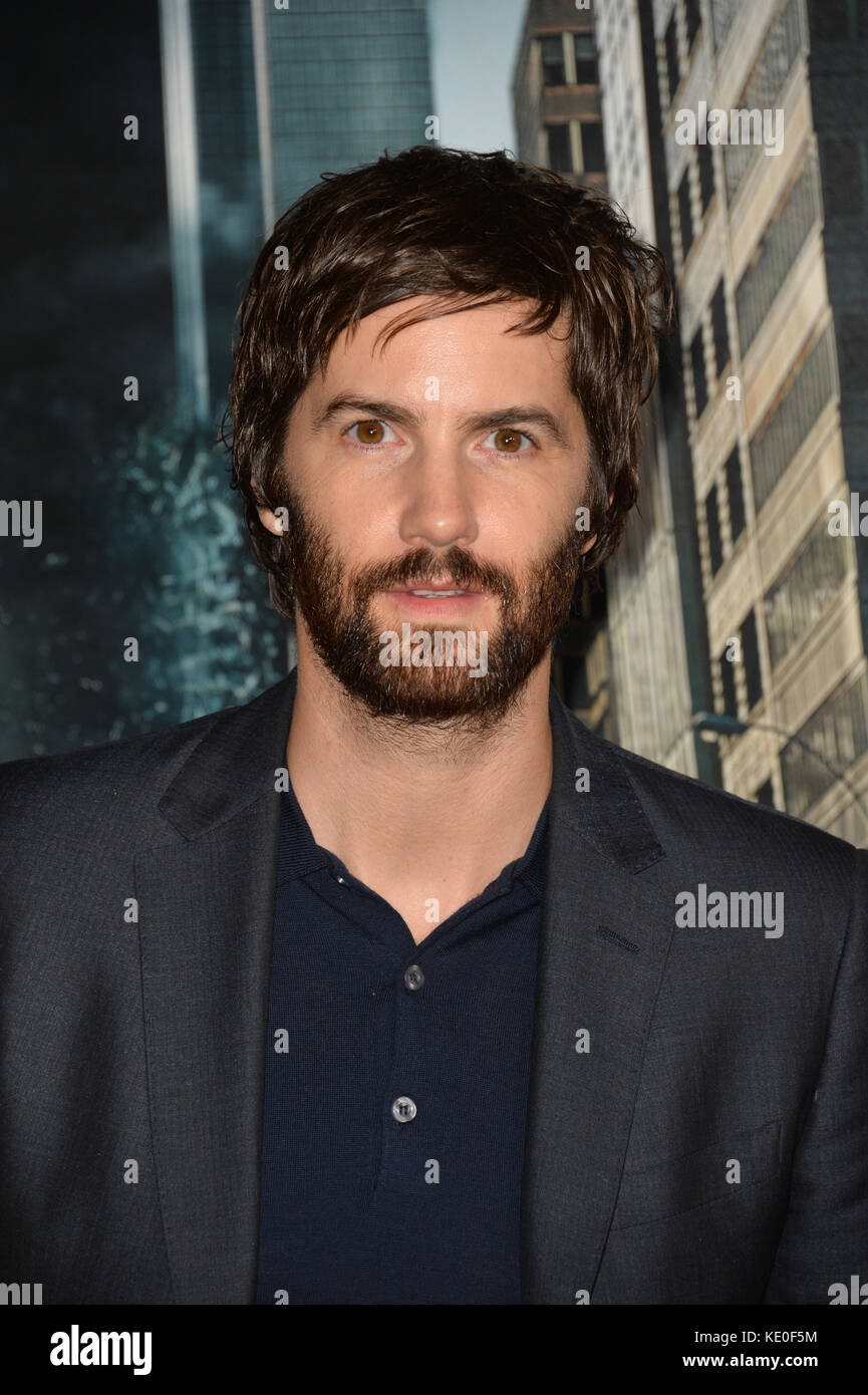 Jim Sturgess at the premiere for "Geostorm" at TCL Chinese Theatre ...