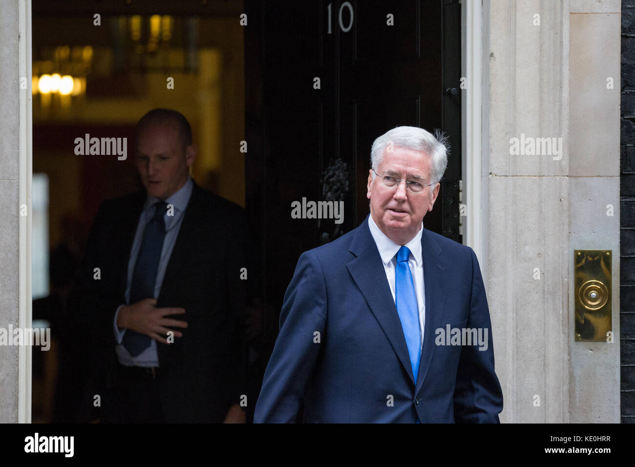 London, UK. 17th Oct, 2017. Sir Michael Fallon MP, Secretary of State ...