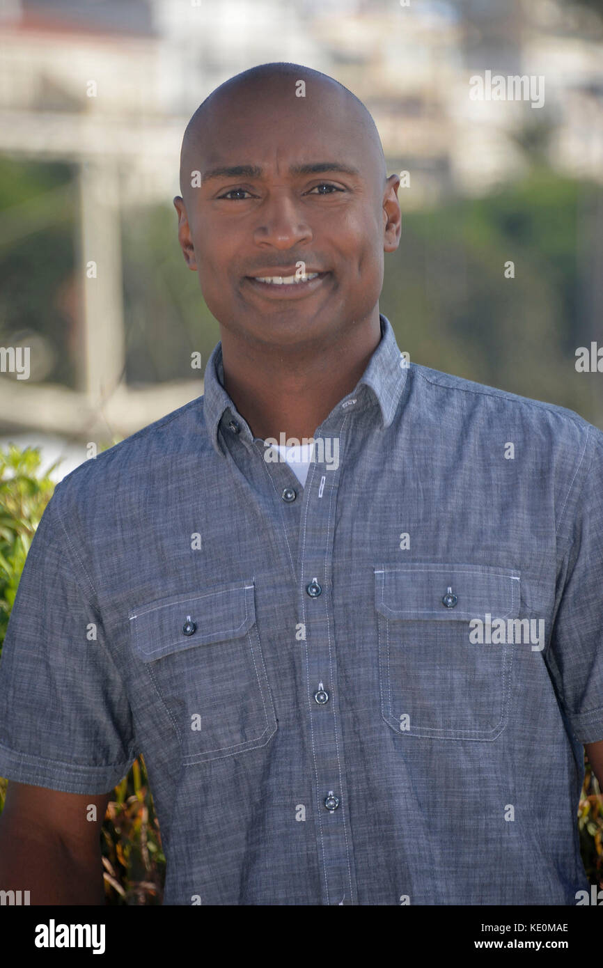 Cannes, France. 17th Oct, 2017. Antron Brown posing during a photocall ...