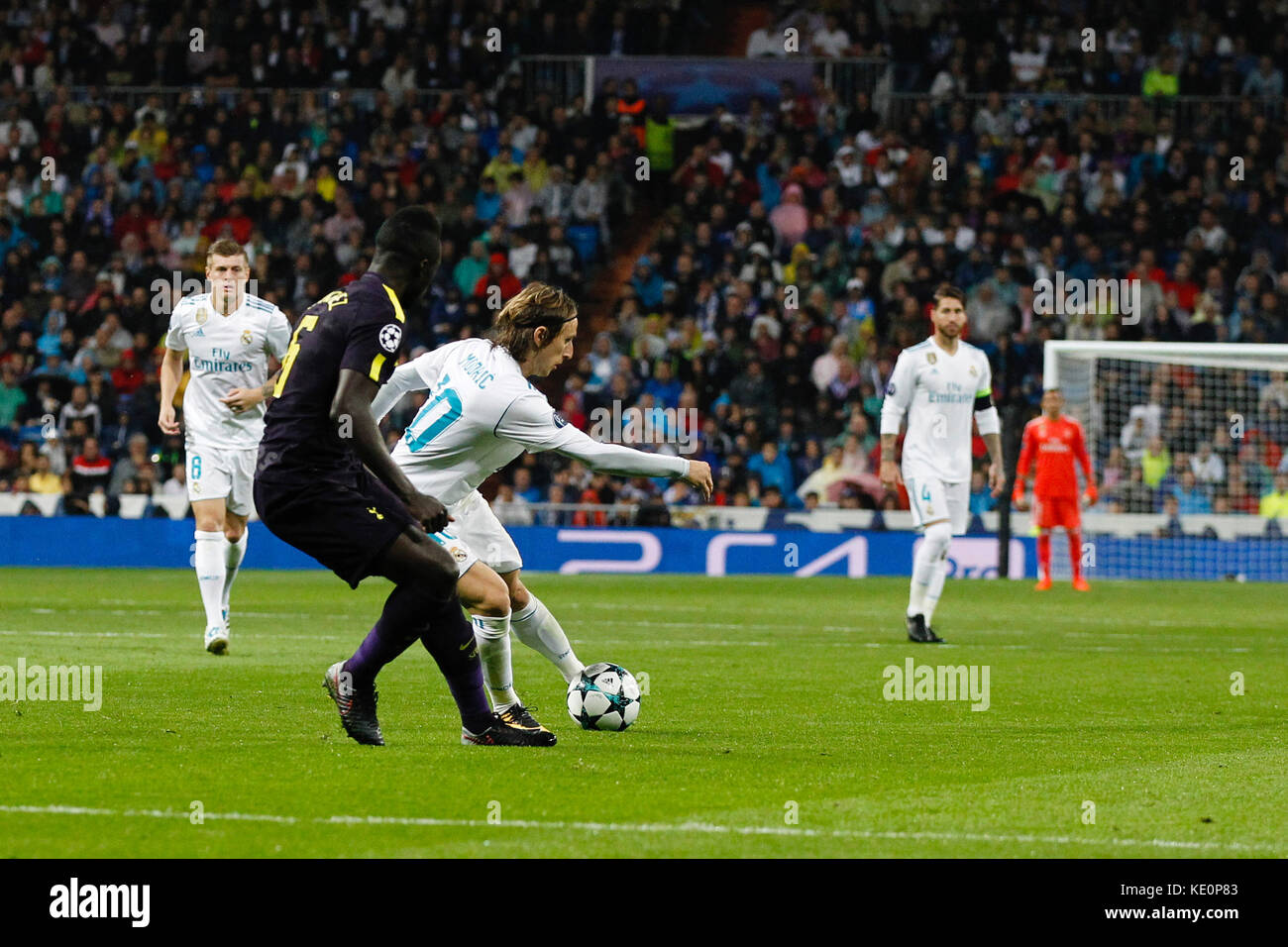 Real madrid midfielder luka modric 10 hi-res stock photography and ...