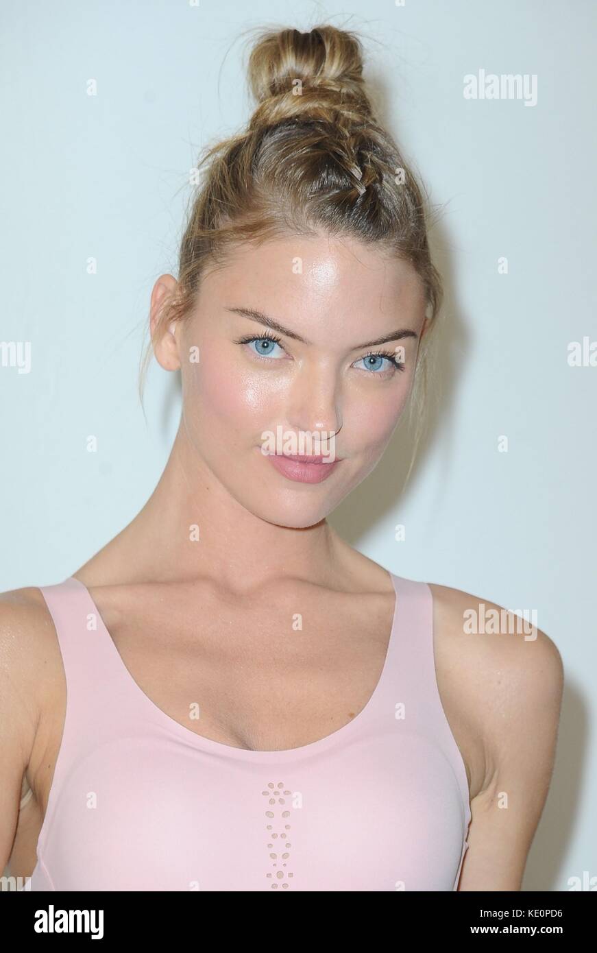 New York, NY, USA. 17th Oct, 2017. Martha Hunt at a public appearance ...