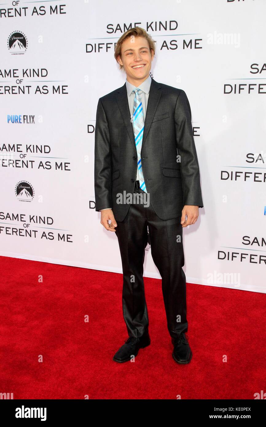 Los Angeles, CA, USA. 12th Oct, 2017. Austin Filson at arrivals for ...
