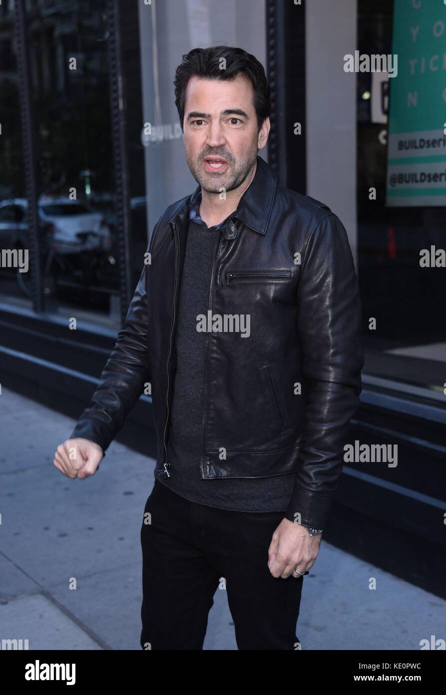 New York, NY, USA. 17th Oct, 2017. Ron Livingston, seen at AOL BUILD to ...
