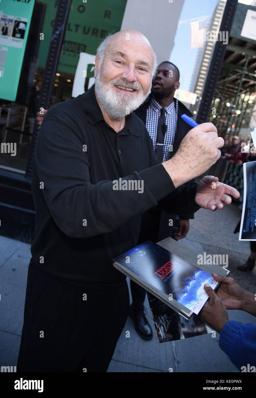 New York, NY, USA. 17th Oct, 2017. Rob Reiner, seen at AOL BUILD to ...
