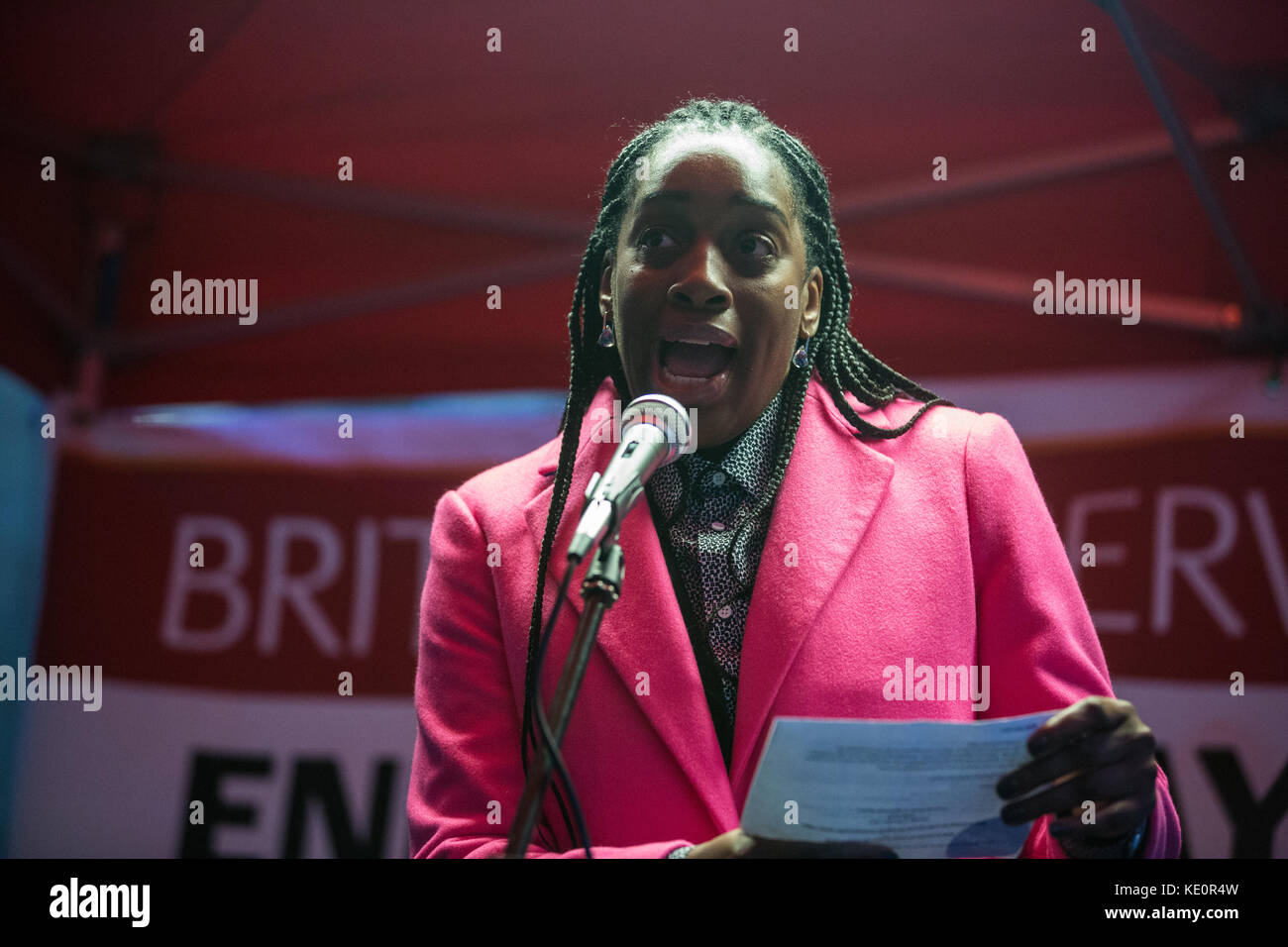 London, UK. 17th Oct, 2017. Kate Osamor, Labour and Co-op MP for ...