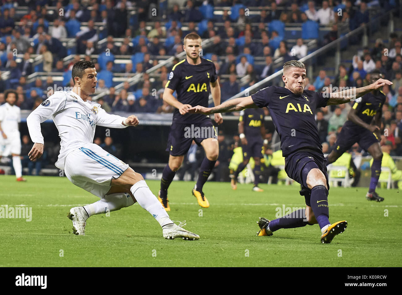 Madrid, Spain. 17th Oct, 2017. Cristiano Ronaldo (forward; Real Madrid ...