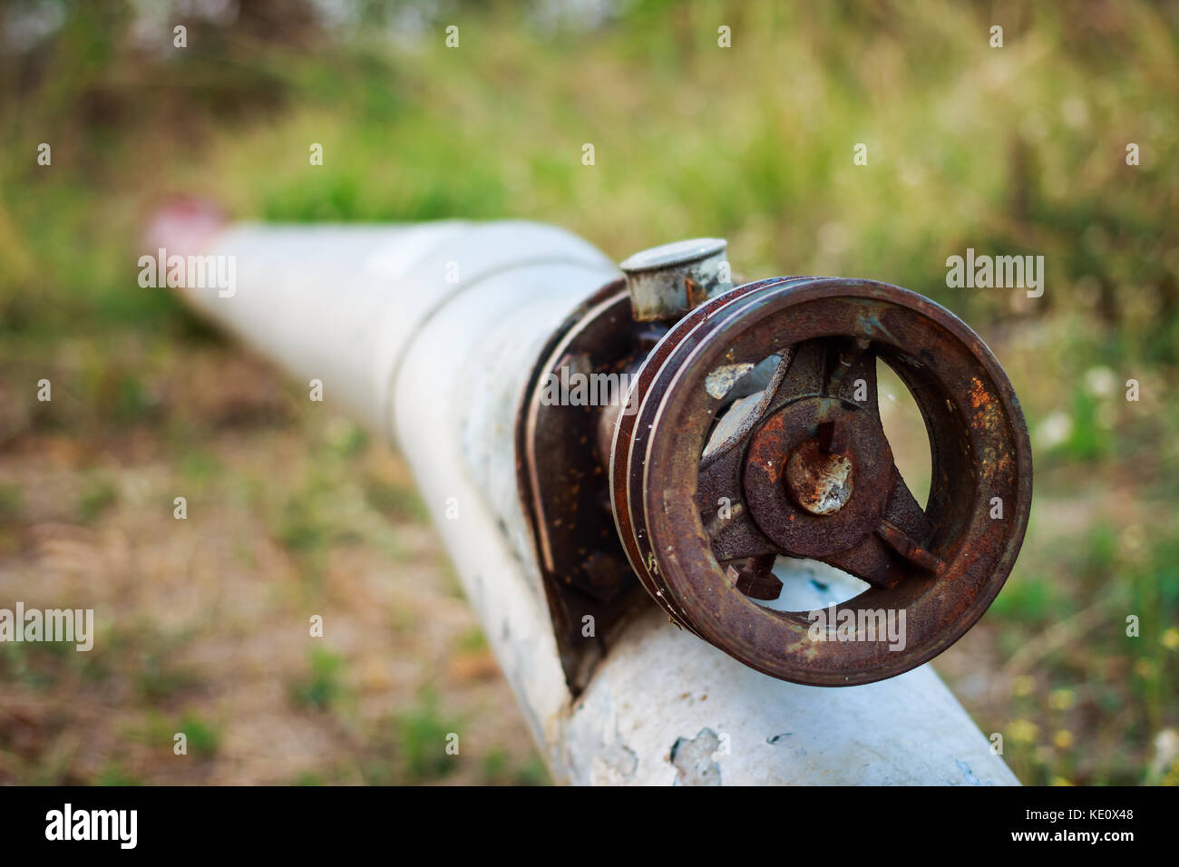 Agricultural water pipe Stock Photo - Alamy