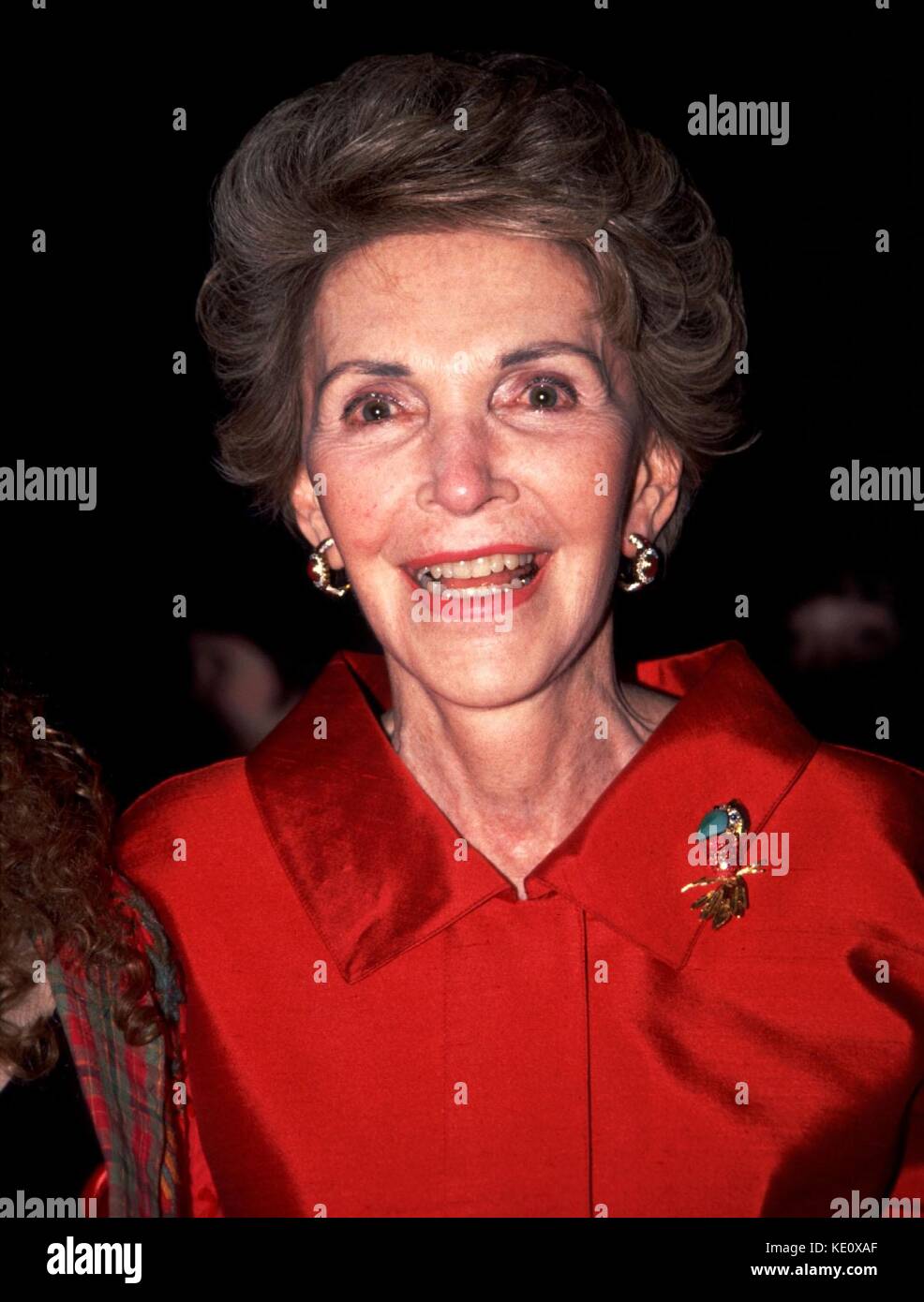 Nancy Reagan at "The Goodbye Girl" Marriott Marquis Theatre, NYC May 3 ...