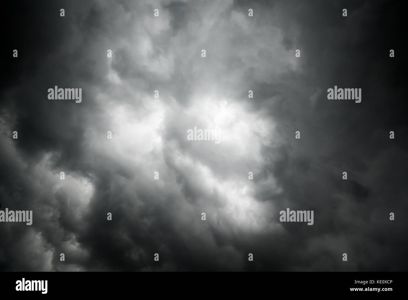 storm cloud background during raining. Dark Clouds. Huge black clouds ...