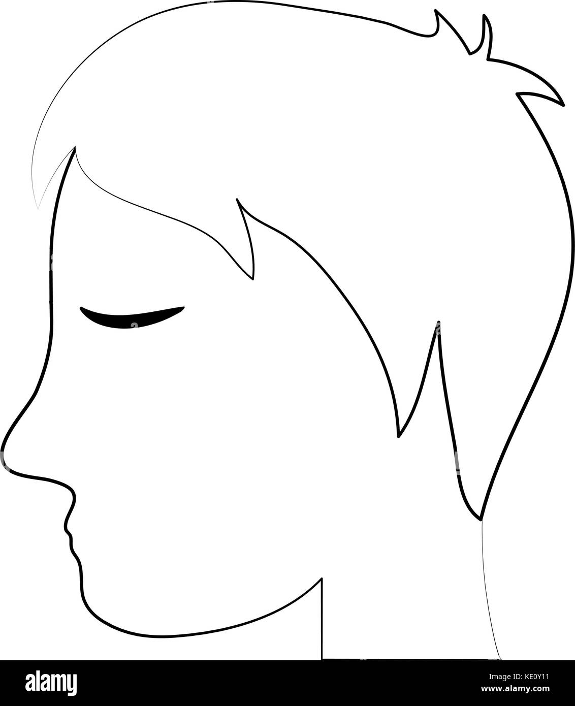 Human Head Silhouette Stock Vector Image Art Alamy human-head-silhouette-stock-vector-image-art-alamy