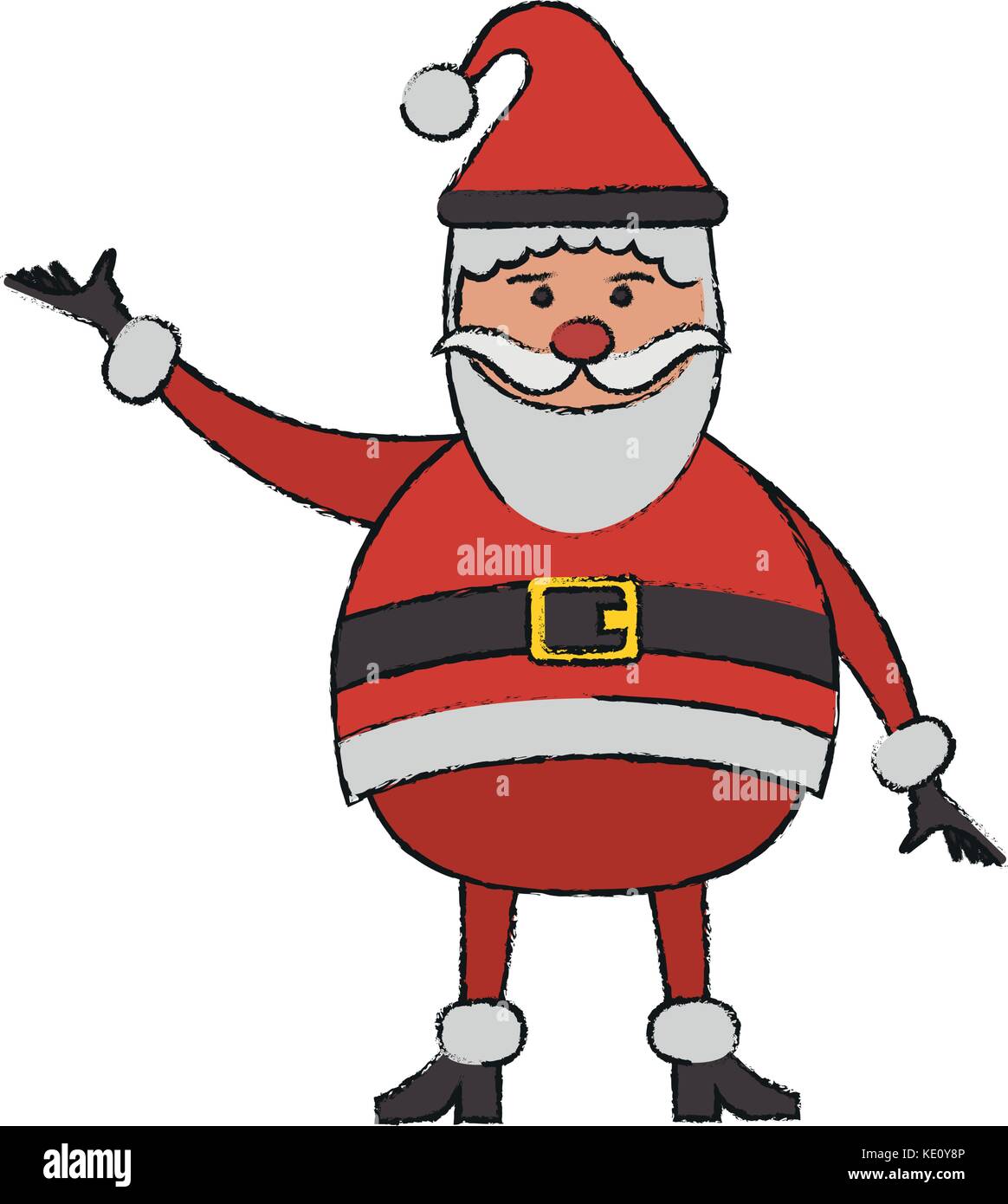 Santa claus cartoon Stock Vector Image & Art - Alamy