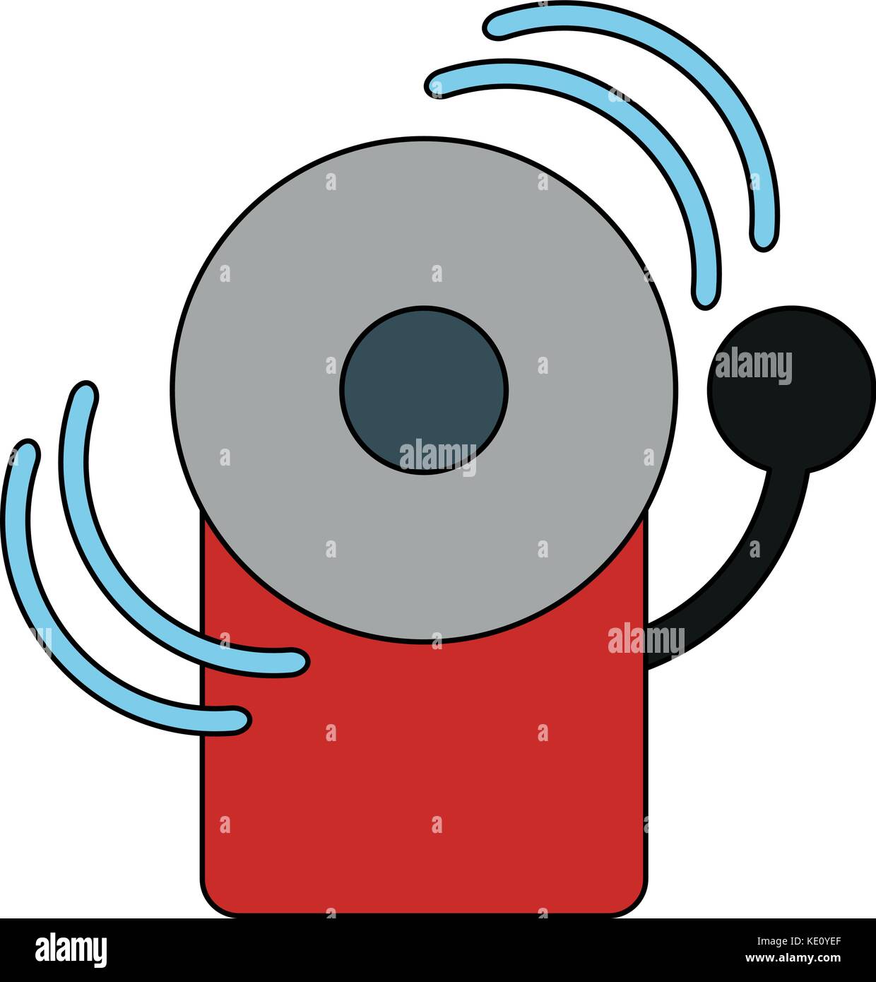 fire alarm icon image Stock Vector Image & Art - Alamy