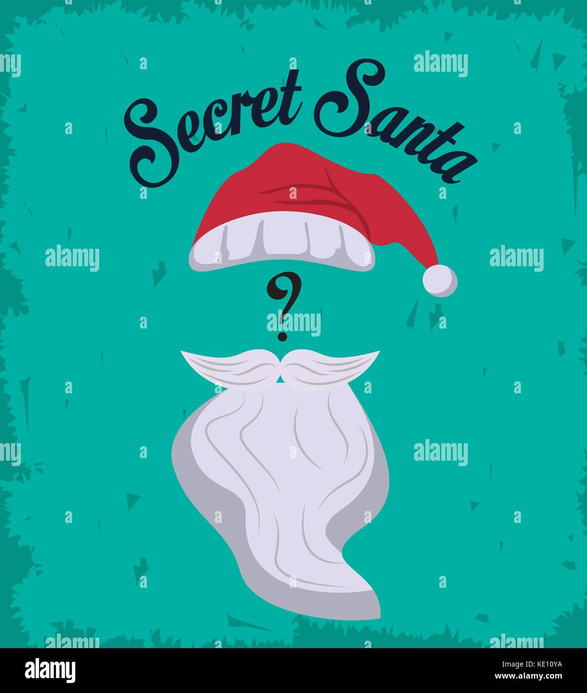 Secret santa cartoon Stock Vector Images - Alamy