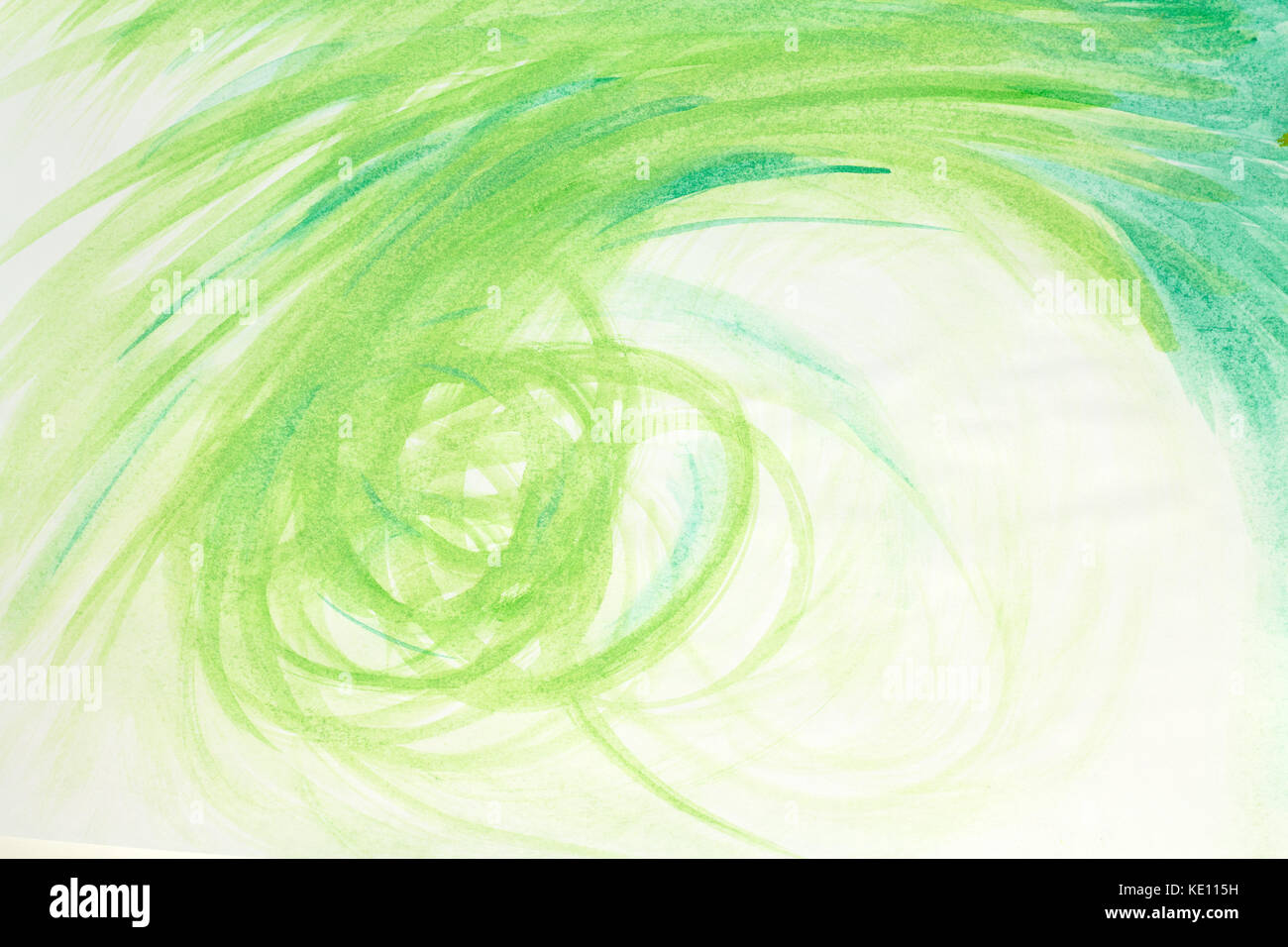 painted abstract background green color Stock Photo - Alamy