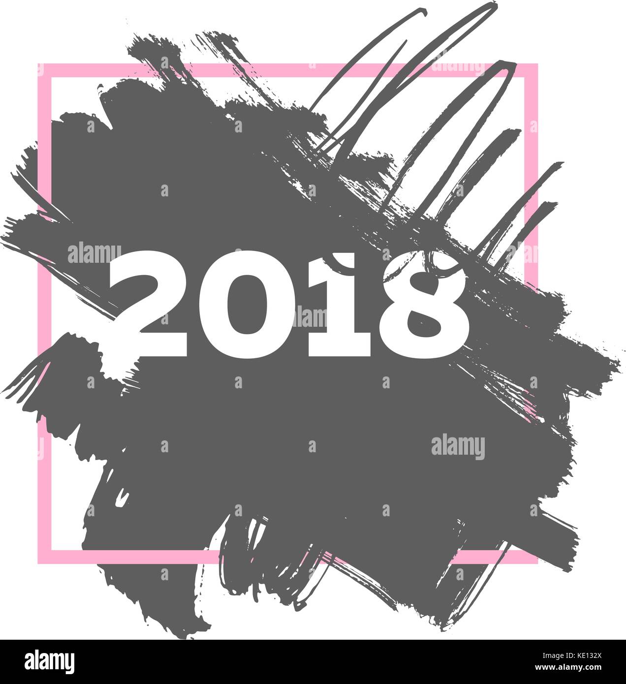 New year background grey Stock Vector Images - Alamy