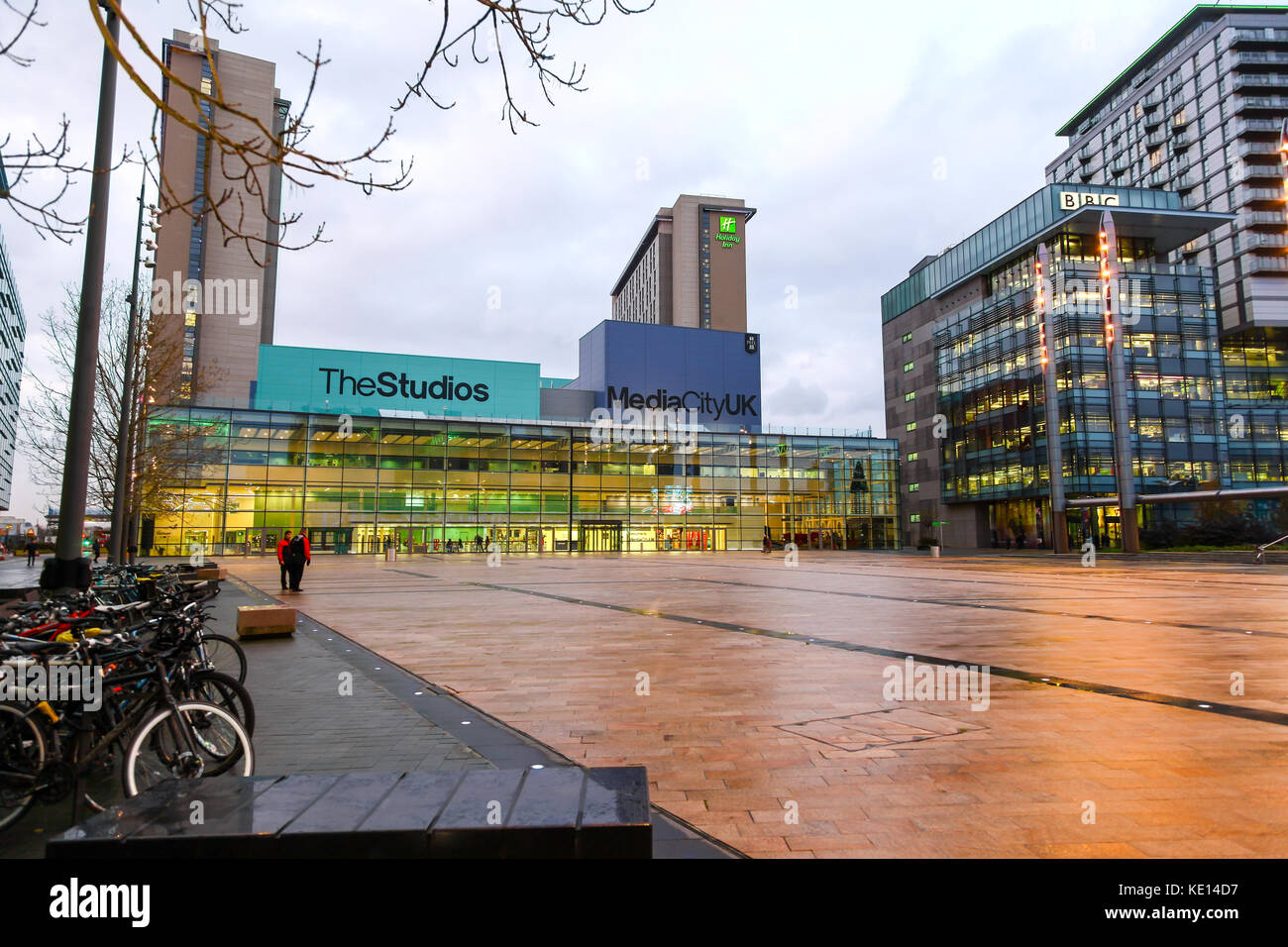 BBC TV studios at Media City UK in Salford and Trafford, Greater ...