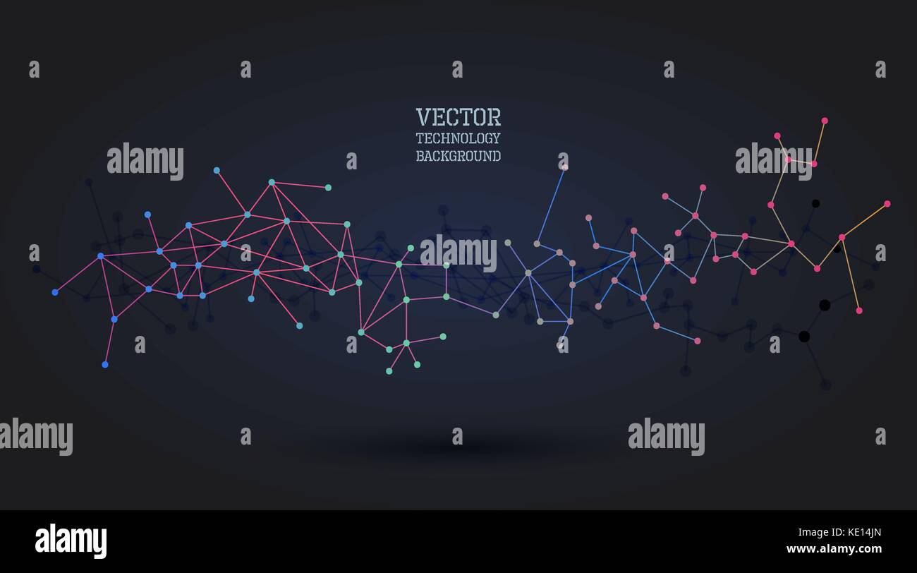 Glowing polygon Stock Vector Images - Alamy