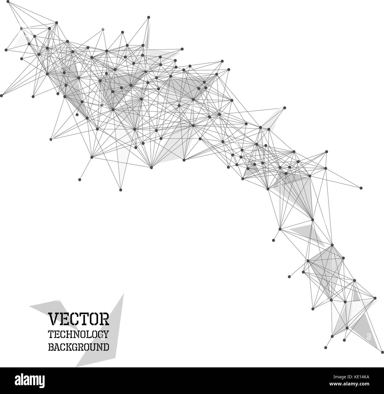 Network abstract polygonal background Stock Vector Image & Art - Alamy