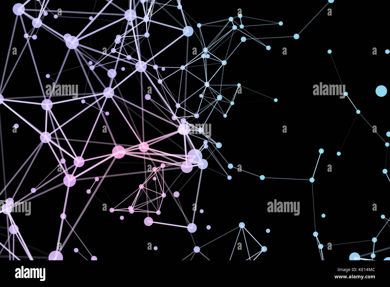 Abstract network data connection technology. Digital background Stock Photo - Alamy
