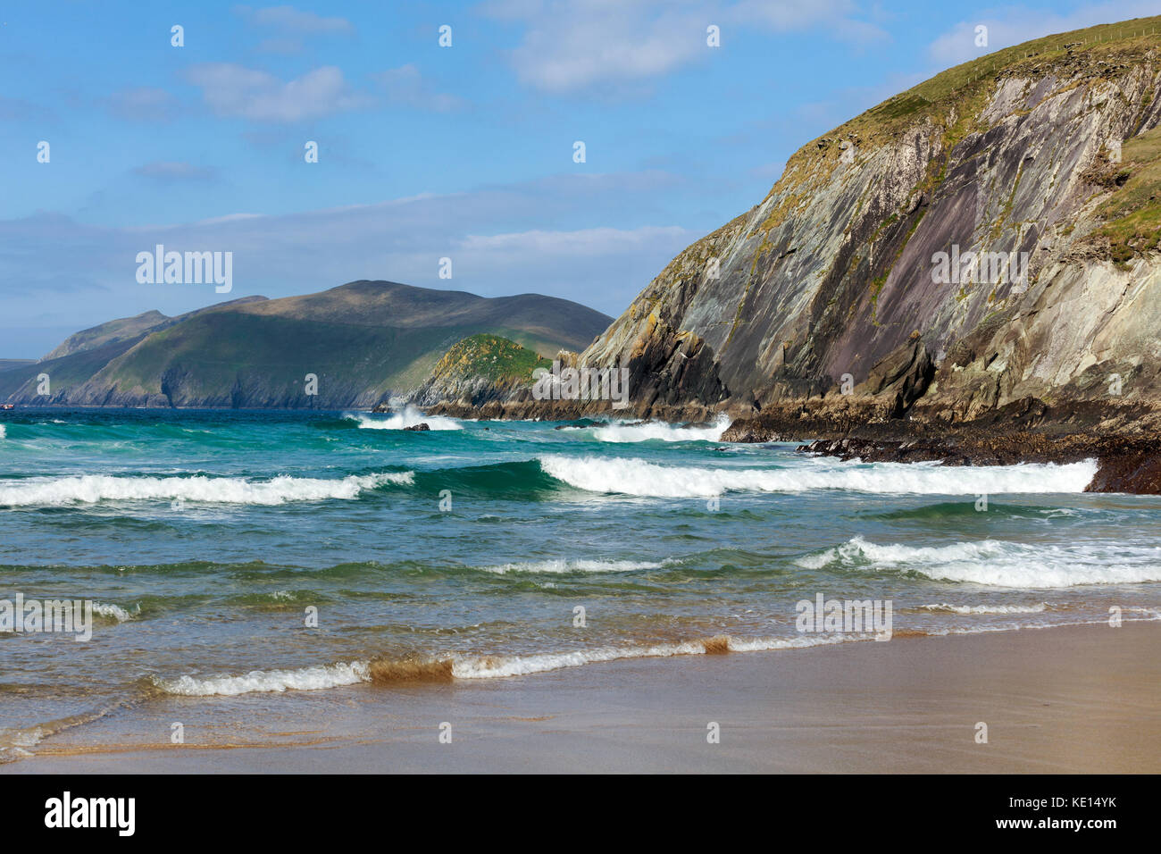 Coumeenole Beach, Dingle, Kerry Stock Photo - Alamy