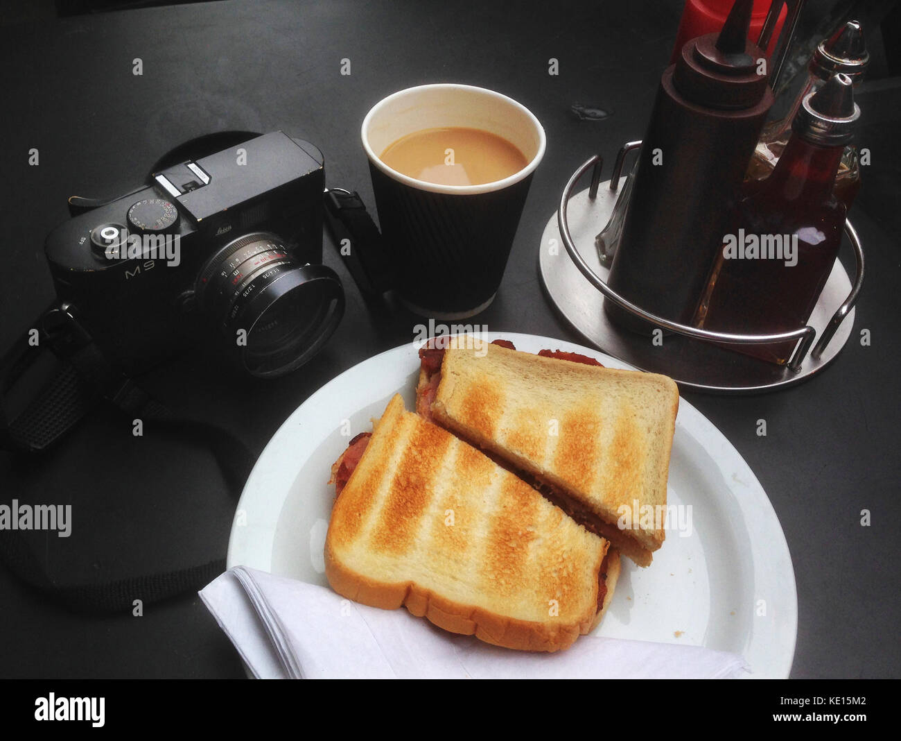 London Street food, Brick Lane, London. Oct 2017 Stock Photo - Alamy