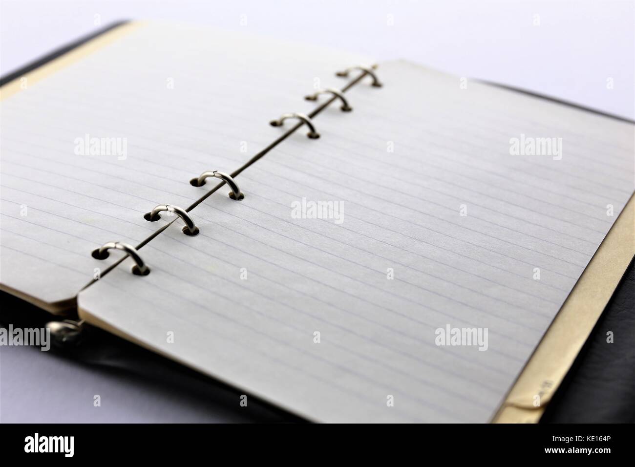 An image of a ring binder Stock Photo - Alamy