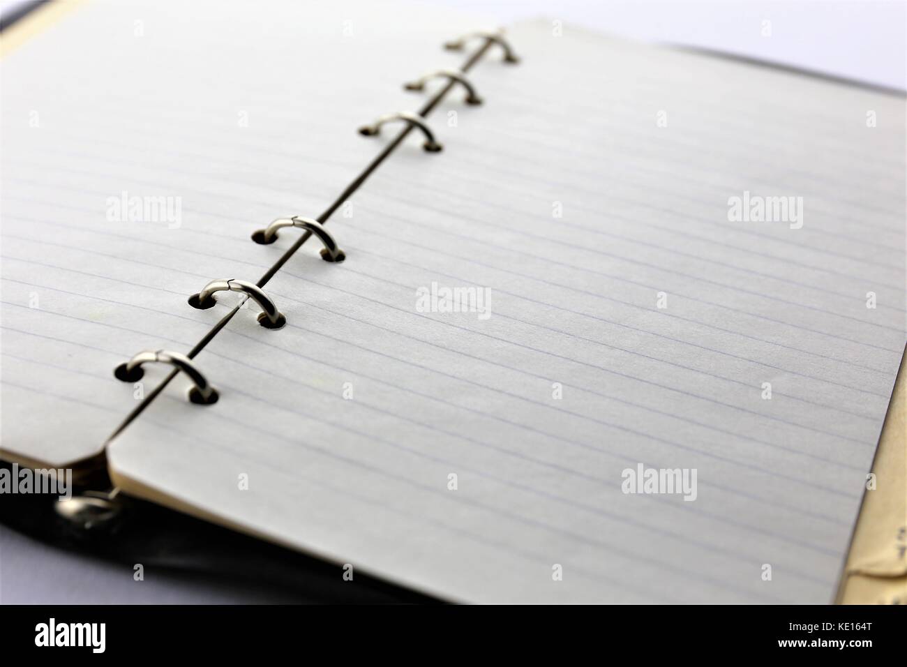 An image of a ring binder Stock Photo - Alamy