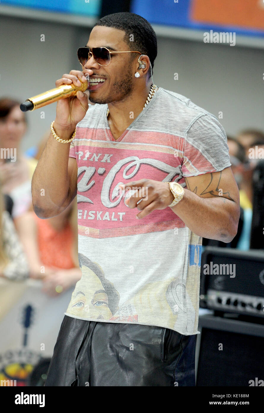 NEW YORK, NY - SEPTEMBER 02: Nelly performs on NBC's 'Today' Labor Day ...