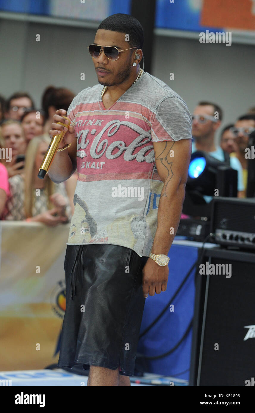 NEW YORK, NY - SEPTEMBER 02: Nelly performs on NBC's 'Today' Labor Day ...
