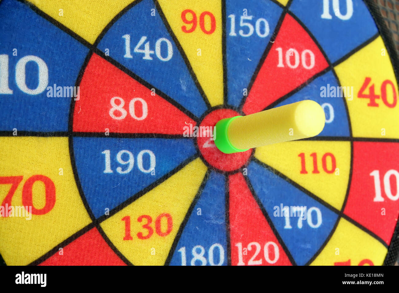 Kids target toy. Shooting target Stock Photo - Alamy