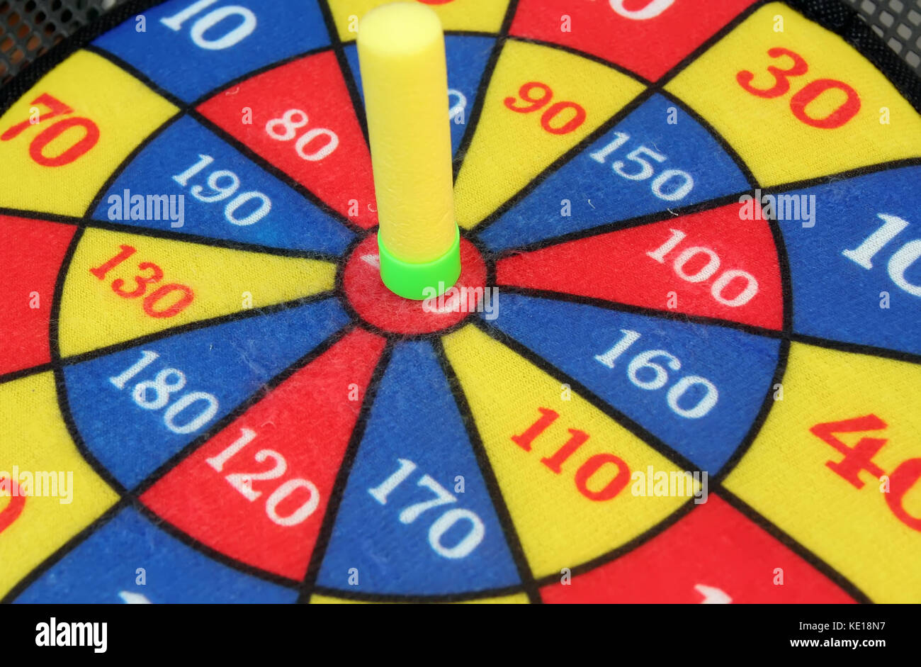Kids target toy. Shooting target Stock Photo - Alamy
