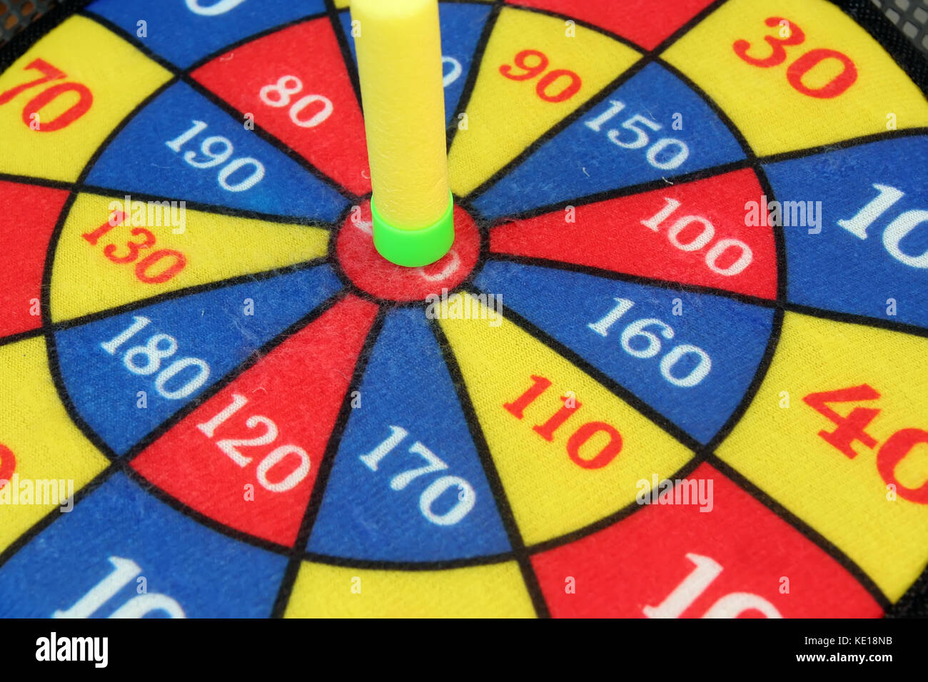 Kids target toy. Shooting target Stock Photo - Alamy