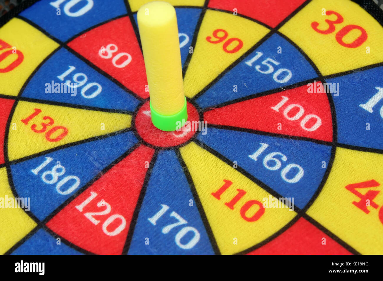 Kids target toy. Shooting target Stock Photo - Alamy