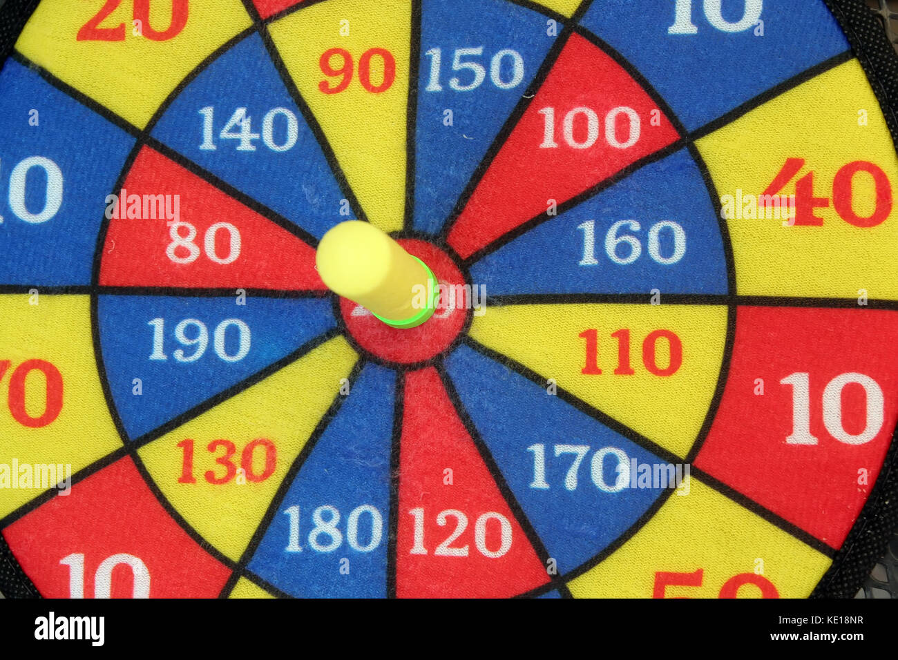 Kids target toy. Shooting target Stock Photo - Alamy