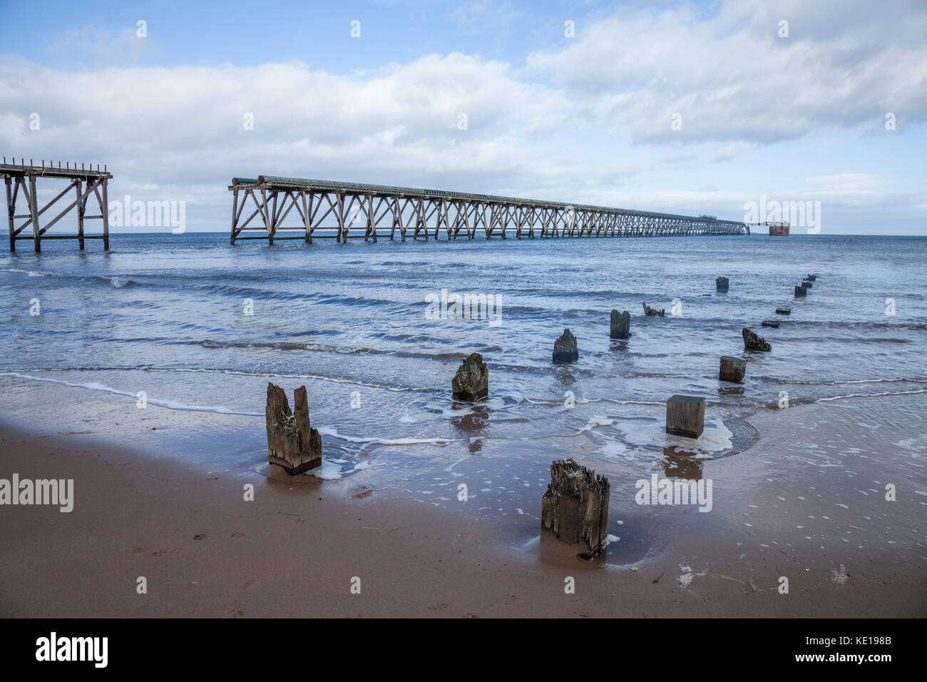 Steetley Pier at Hartlepool, England, UK Stock Photo - Alamy