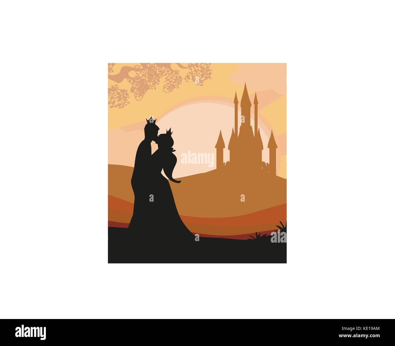 Crown princess couple Cut Out Stock Images & Pictures - Alamy