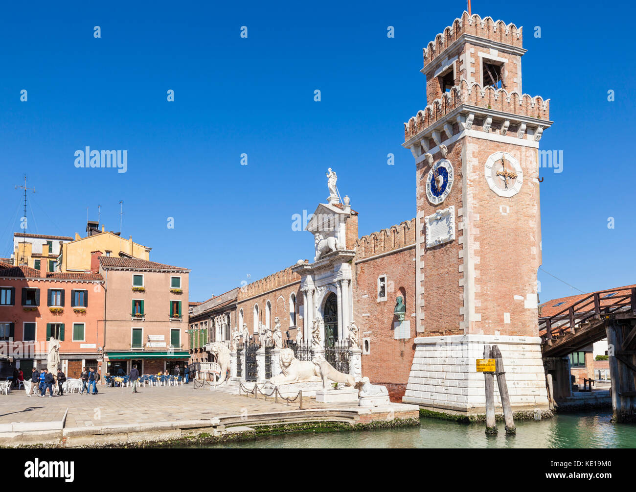 Porta Magna Venetian Arsenal Italy High Resolution Stock Photography ...