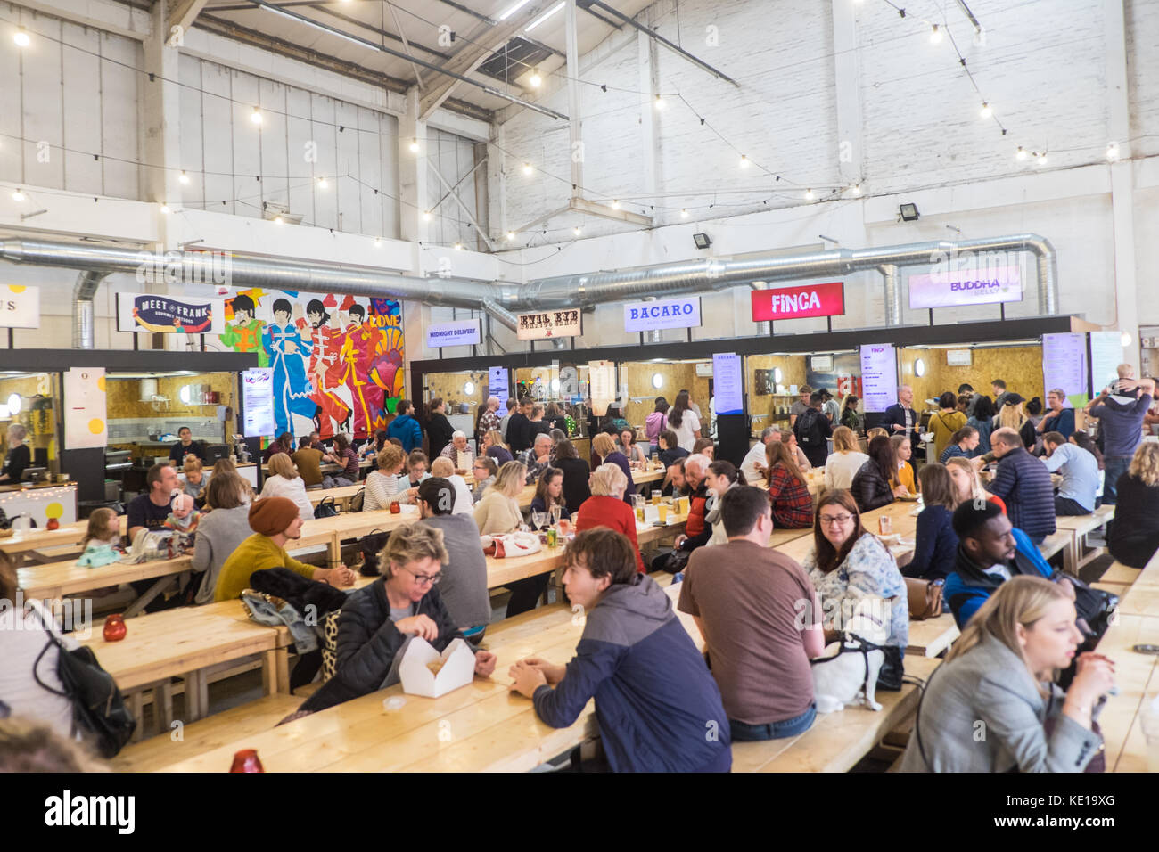 Baltic Market,food,stalls,space,nr,Cains Brewery,Baltic Triangle,trendy ...
