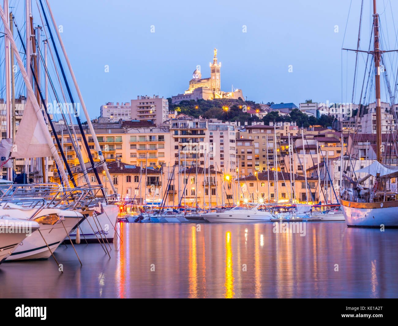 Marseilles vieux port hi-res stock photography and images - Alamy