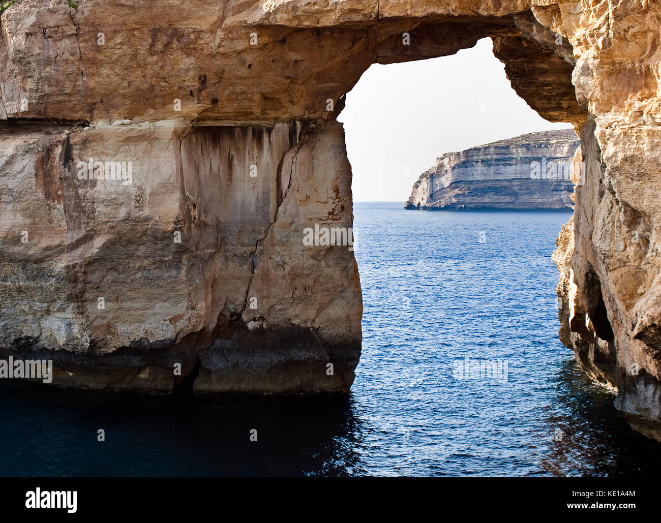 The Azure Window is a unique massive geologic formation in Gozo in ...