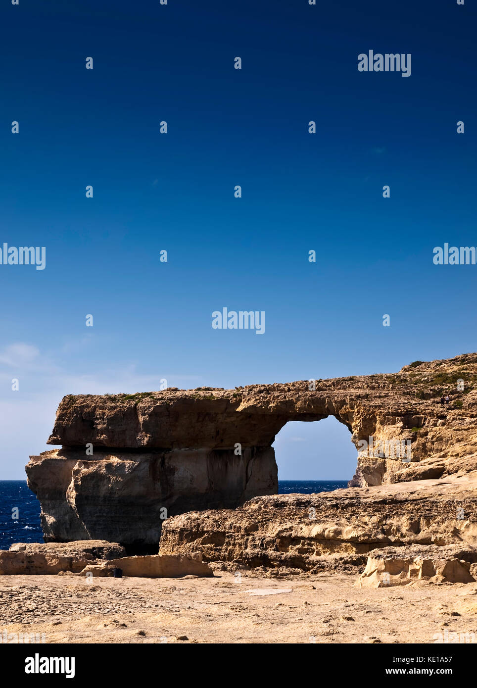 The Azure Window is a unique massive geologic formation in Gozo in ...